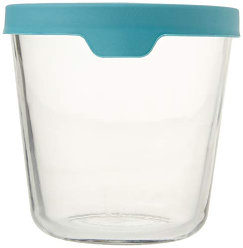 Anchor Hocking Storage & Food Preperation Glass Food Storage 7-Cup Tall Mineral Blue,11839AHG17,2