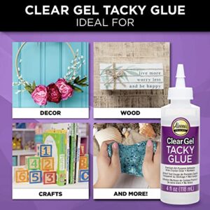 Aleene's Clear Gel Tacky Glue 4oz