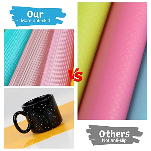 7 Pcs of Refrigerator Liners Washable Can Be Cut, Fridge Mats, Refrigerator Shelf Liners for Glass Shelves, Shelves Drawer Table Mats