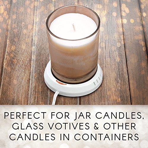 Darice 1199-15, Large Jar Warmer, 1 Pack, White