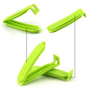 BAKHUK 48pcs Plastic Sealing Clips Bag Clips for Food, Chip Clips Food Clips for Snack Bag in 6 Sizes(2.8in, 3.6in, 4.4in, 5.6in, 6.4in, 7.2in)