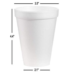 DART 12J12 12 oz Foam Cup (Case of 1000)