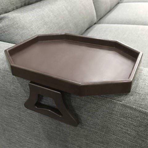 Sofa Arm Clip Table, Armrest Tray Table, Drinks/Remote Control/Snacks Holder …