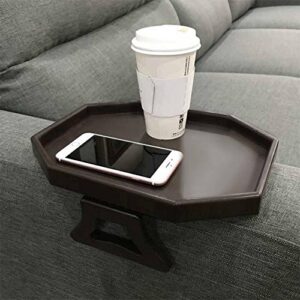 Sofa Arm Clip Table, Armrest Tray Table, Drinks/Remote Control/Snacks Holder …