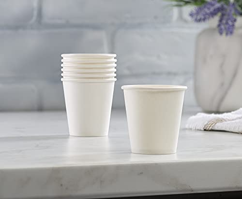 Prestee 500 Pack 3 Oz Paper Cups - Disposable Cups | Espresso Cups | Bathroom Cups 3 Oz Paper | Mouthwash Cups | Small Paper Cups | 3 Oz Bathroom Cups 3 Oz Paper | Small Cups