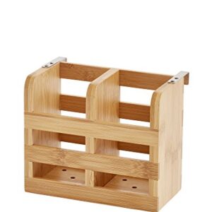 Helen’s Asian Kitchen Dish Rack Caddy, Natural Bamboo