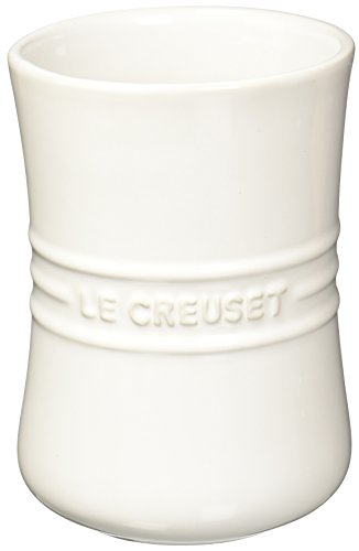 Le Creuset Stoneware Utensil Crock, 1 qt., White