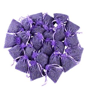 french lavender sachets for drawers and closets fresh scents, home fragrance sachet, pack of 24, purple, lv-s-c-24-1