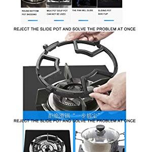 Meter Star Universal Kitchen and Camping, Stove Rack, Moka Pot Holder for Gas cooker anti-skid pot rack, cast iron furnace rack 4 Claw 5 claw milk pot Rack medicine pot Bracket