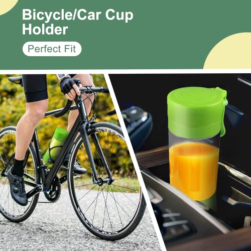 Portable Blender, Personal Blender for Shakes and Smoothies, Blender shake Smoothie for Kitchen Personal Size Blenders with Rechargeable USB, 380Ml Traveling Fruit Veggie Juicer Cup With 6 Blades