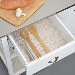 Con-Tact Brand 08F-C8A46-04AZ Grip Prints Non-Adhesive, No Slip Counter, Drawer/Shelf Liner, 18" x 8', Beige Granite