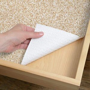 Con-Tact Brand 08F-C8A46-04AZ Grip Prints Non-Adhesive, No Slip Counter, Drawer/Shelf Liner, 18" x 8', Beige Granite