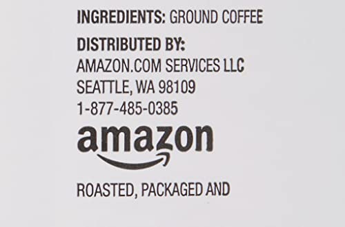 Amazon Brand - Happy Belly Half Caffeine Canister Coffee, Medium Roast, 24 Ounce