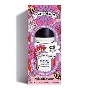 Poo-Pourri Before-You-Go Toilet Spray, Wildflower, 2 Fl Oz