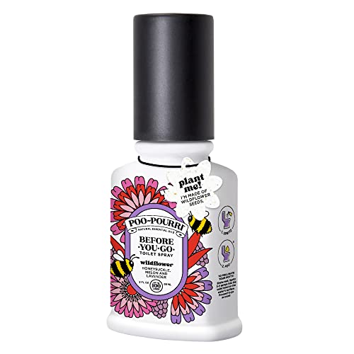 Poo-Pourri Before-You-Go Toilet Spray, Wildflower, 2 Fl Oz