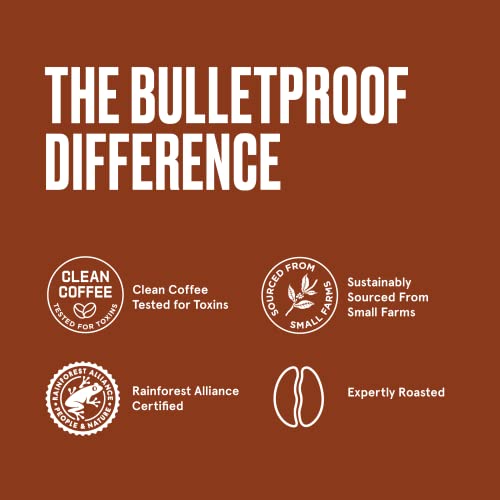 Bulletproof Original Medium Roast Ground Coffee, 12 Ounces (Pack of 3), 100% Arabica Coffee Sourced from Guatemala, Colombia & El Salvador