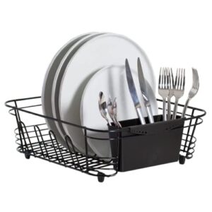 better houseware 1420/e dish drainer, standard, black