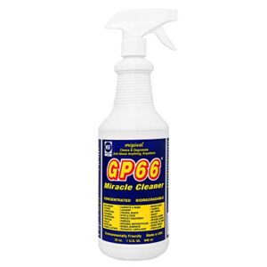 gp66 green miracle cleaner super size! (32 oz.) powerful american made heavy duty all purpose cleaner cleans over 1,000 surface types