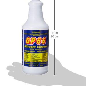 GP66 Green Miracle Cleaner Super Size! (32 oz.) Powerful American Made Heavy Duty All Purpose Cleaner Cleans Over 1,000 Surface Types