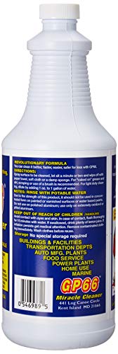 GP66 Green Miracle Cleaner Super Size! (32 oz.) Powerful American Made Heavy Duty All Purpose Cleaner Cleans Over 1,000 Surface Types