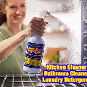 GP66 Green Miracle Cleaner Super Size! (32 oz.) Powerful American Made Heavy Duty All Purpose Cleaner Cleans Over 1,000 Surface Types