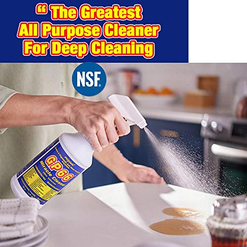 GP66 Green Miracle Cleaner Super Size! (32 oz.) Powerful American Made Heavy Duty All Purpose Cleaner Cleans Over 1,000 Surface Types