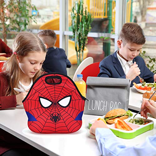 RecooTic Kids Lunch Bag Waterproof Insulated lunchbox Lunch Tote Bag for School Work Office