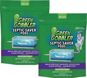 septic tank treatment packets | 12 uses | 1 year septic tank supply | natural bacteria | made in usa