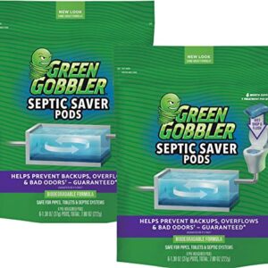 Septic Tank Treatment Packets | 12 Uses | 1 Year Septic Tank Supply | Natural Bacteria | Made in USA