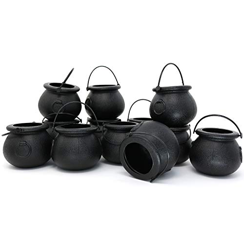 Candy Cauldron Kettles - 1 Dozen Party Decoration Supplies by Big Mo’s Toys