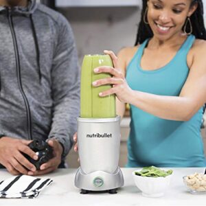 NutriBullet N12-1001 10pc Single Serve Blender, Includes Travel Cup, One Size, Gray