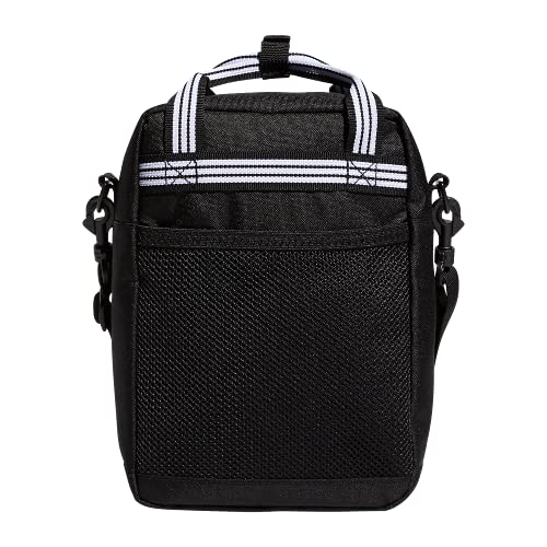 adidas Squad Insulated Lunch Bag, Black/White, One Size