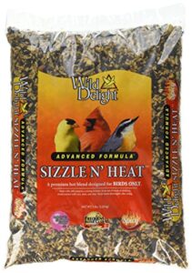 wild delight sizzle n’ heat bird food, 5 lb