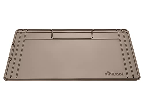 Weathertech SinkMat Waterproof Under The Sink Cabinet Protection Mat, 34 1/4 by 22 3/4 Inches, Tan