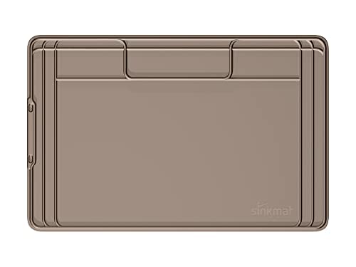 Weathertech SinkMat Waterproof Under The Sink Cabinet Protection Mat, 34 1/4 by 22 3/4 Inches, Tan