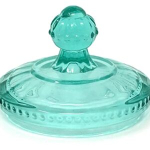 The Pioneer Woman Adeline Teal Mini Storage Jar 3.5 x 6.25