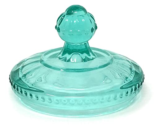 The Pioneer Woman Adeline Teal Mini Storage Jar 3.5 x 6.25