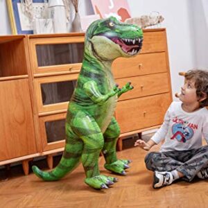 JOYIN 30” T-Rex Dinosaur Inflatable, Tyrannosaurus Rex Inflatable Dinosaur Toy for Party Decorations, Dinosaur Birthday Party Gift for Kids and Adults