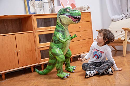 JOYIN 30” T-Rex Dinosaur Inflatable, Tyrannosaurus Rex Inflatable Dinosaur Toy for Party Decorations, Dinosaur Birthday Party Gift for Kids and Adults