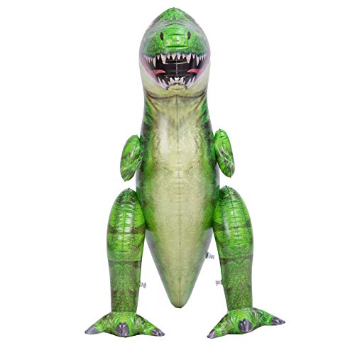 JOYIN 30” T-Rex Dinosaur Inflatable, Tyrannosaurus Rex Inflatable Dinosaur Toy for Party Decorations, Dinosaur Birthday Party Gift for Kids and Adults