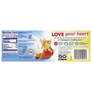 Lipton Family-Size Iced Tea Bags Picked At The Peak of Freshness Unsweetened Tea Can Help Support a Healthy Heart 6 oz (24 Count, Pack of 1)