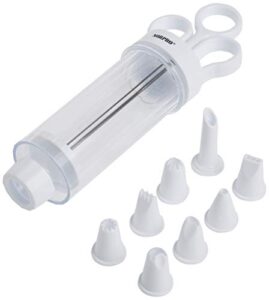 norpro cupcake injector/decorating icing set, 9-piece set