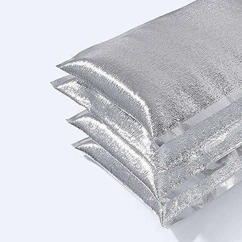 SMILCO Reusable Insulation Bags Thermal Box Liners Metalized Box Liners Lunch Food Box Shopping Bag Insulation Lining Waterproof Insulation Package (25 Pack/ 8 In x 11 In)…