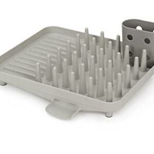 Joseph Joseph Duo Compact Dish Drying Rack, Gray