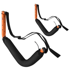 rad sportz wall hanger pro kayak and stand up paddle board foam padded sup rack