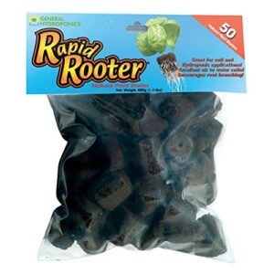 general hydroponics rapid rooter plant starters, 50 plugs