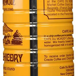 Half a Dozen Cans (6 Cans) of Coffee Du Monde - 15 oz. cans