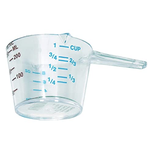 Chef Craft Select Plastic Measuring Cup, 1 Cup, Clear