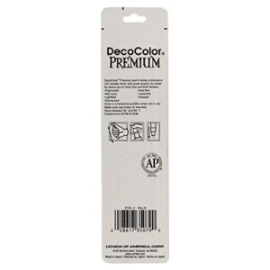 DecoColor Premium Chisel Paint Marker, Gold