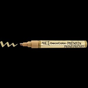 DecoColor Premium Chisel Paint Marker, Gold